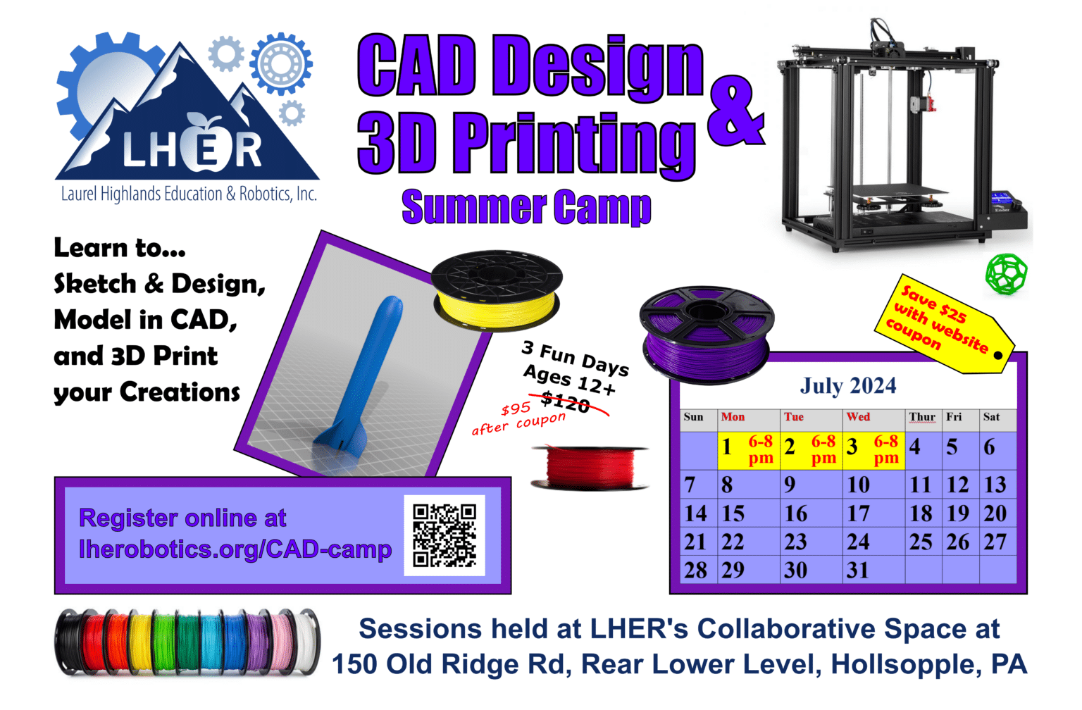 CAD Camp - Laurel Highlands Education & Robotics