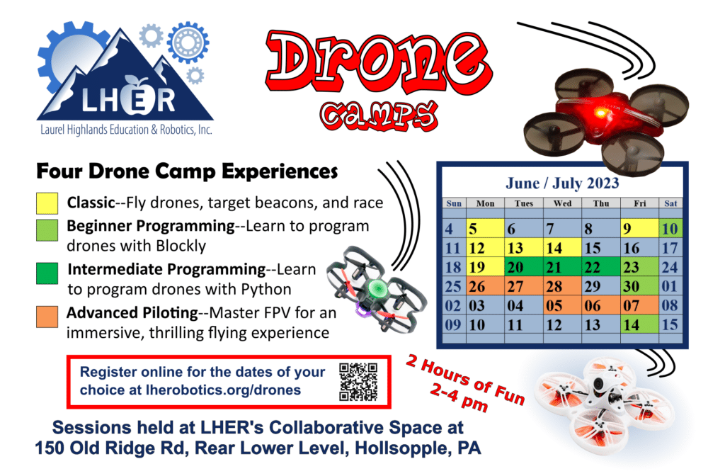 Drone Camps - Laurel Highlands Education & Robotics